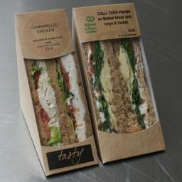 Boost Your sales with eco friendly grab and go sandwich packaging